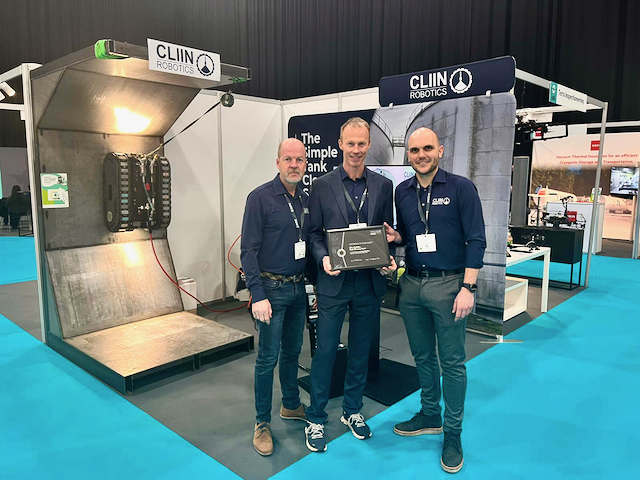 News - CLIIN Robotics Wins Silver at 2024 Global Tank Storage Awards - CLIIN